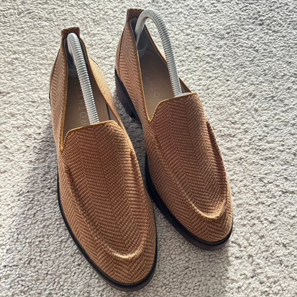 Rothy's | Shoes | Rothys The Lug Loafers Sz Brown Teak Herringbone ...
